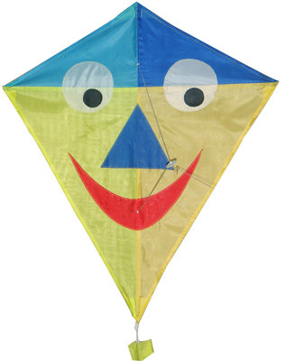 Single Line Type Diamond Stunt Kite Kite 82*88cm Nylon Or Polyester Material